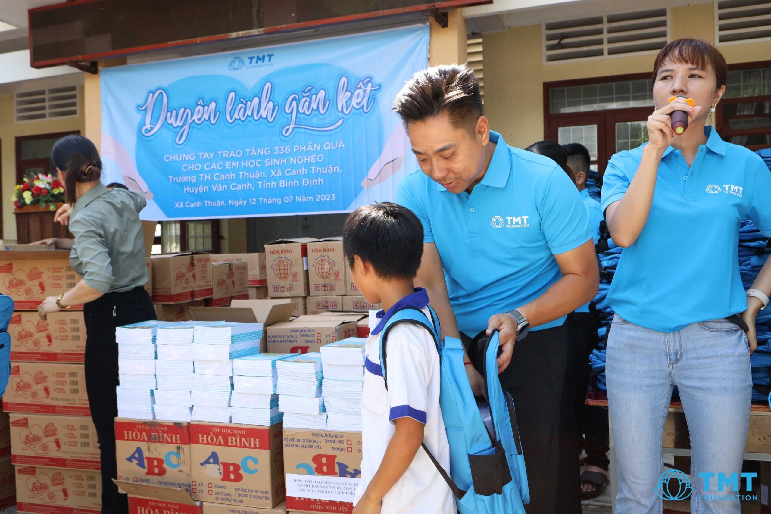 TMT Supports Ethnic Minority Students In Binh Dinh, Vietnam